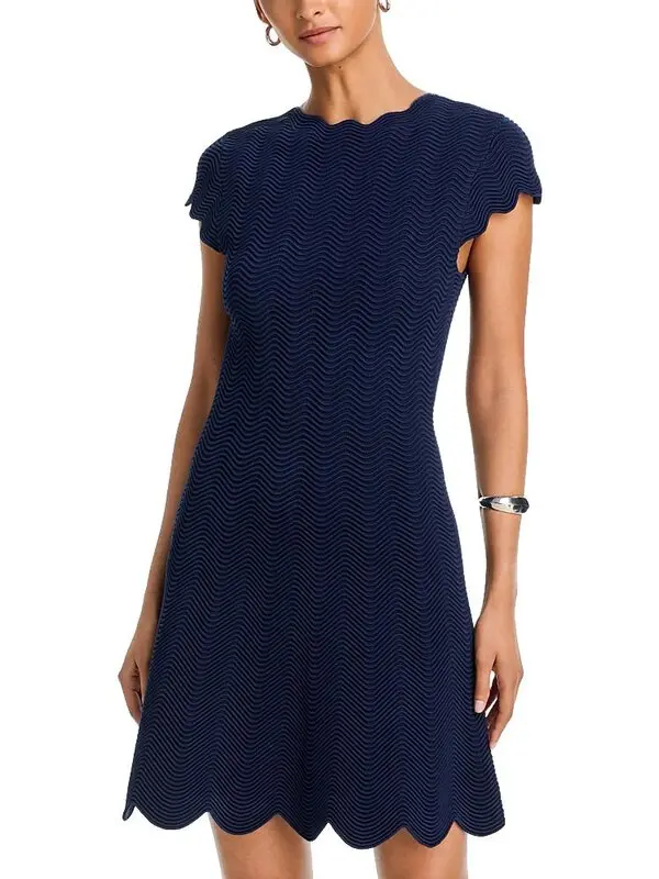 Simkhai Evalynn Knit Dress - Midnight Black
