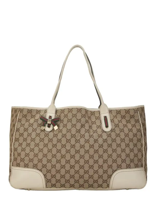 Gucci Original Gg Princy Tote - White