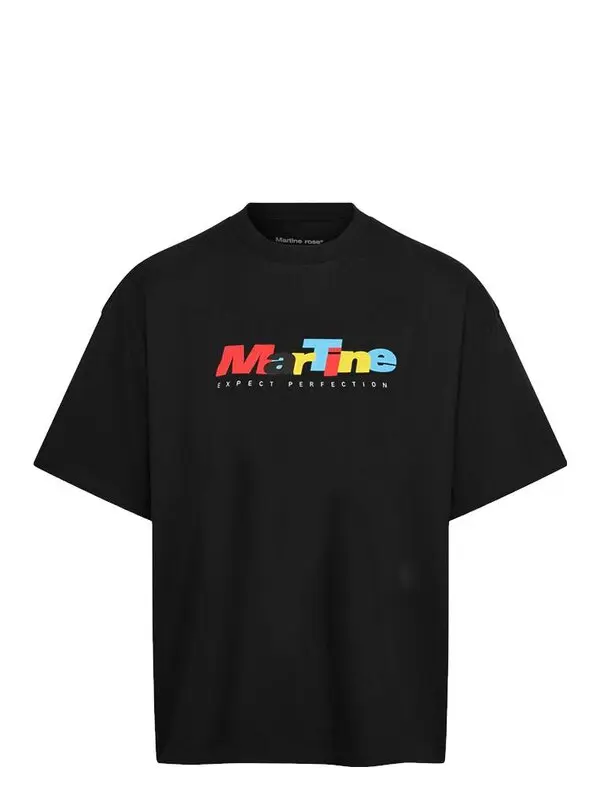 Martine Rose Oversized Short Sleeve Tee - Black