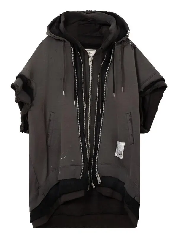 Mihara Yasuhiro Layered Vest - Black