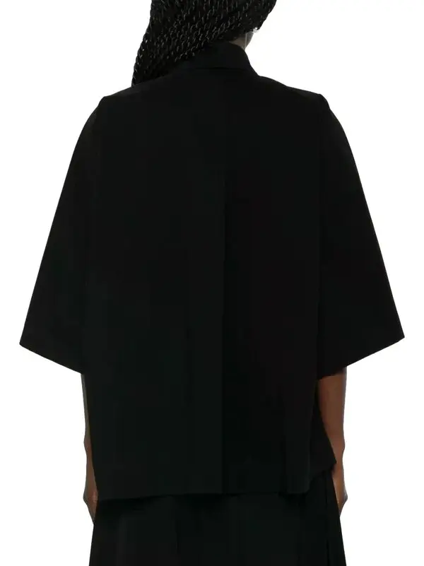 Issey Miyake Looped Shirt - Black