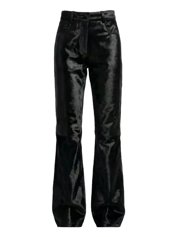 ALMAZ Troublemaker Hook-and-eye Trousers - Black