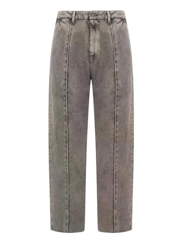 DIESEL® Straight-leg Distressed Jeans - Grey