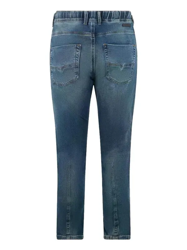 DIESEL® Distressed Tapered Jeans - Blue
