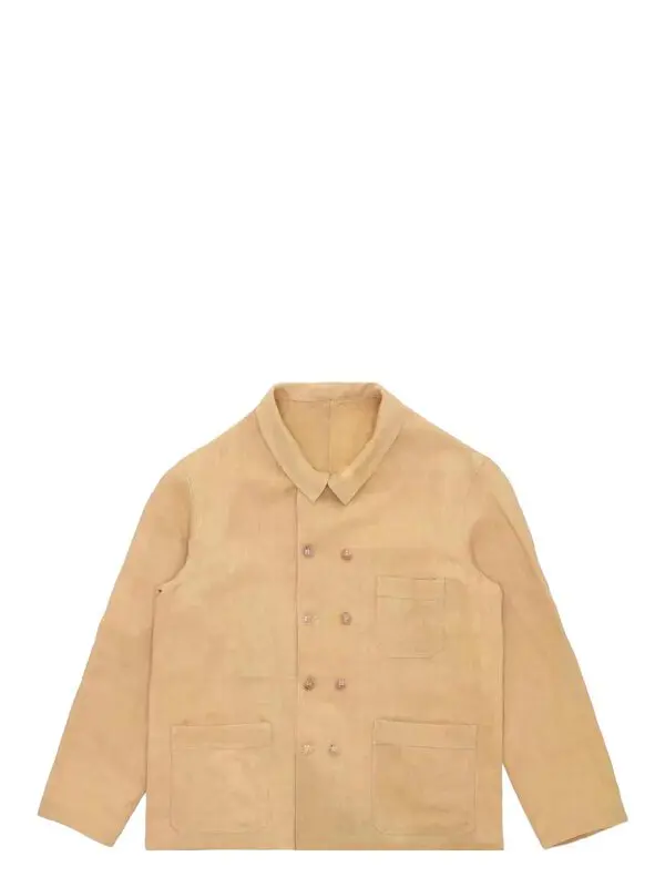 FORTELA Garçon Double-breasted Overshirt - Neutrals