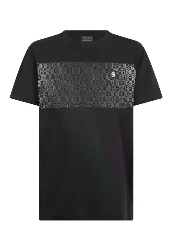 BILLIONAIRE Monogram T-shirt - Black