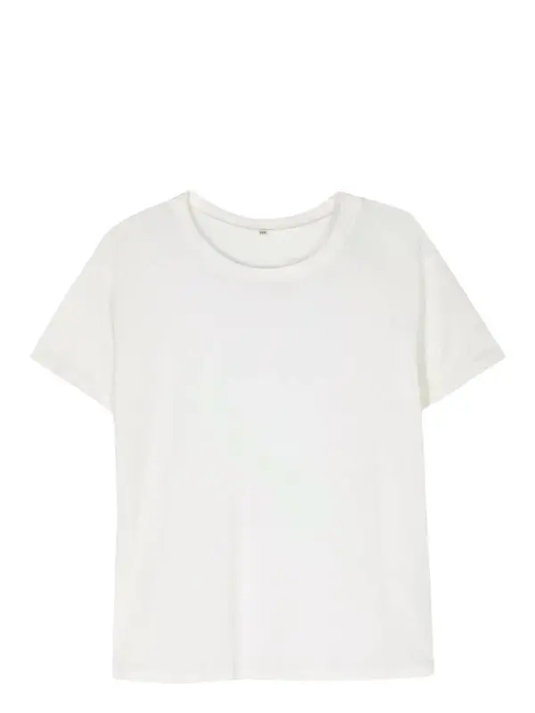 BASERANGE Mélange Lyocell T-shirt - White