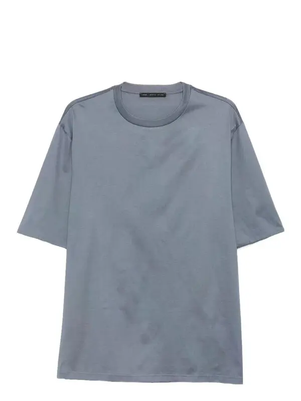 LOW BRAND Crew-neck Short-sleeve T-shirt - Blue