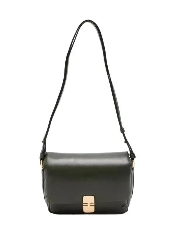 A.p.c. Jad Leather Shoulder Bag - Green