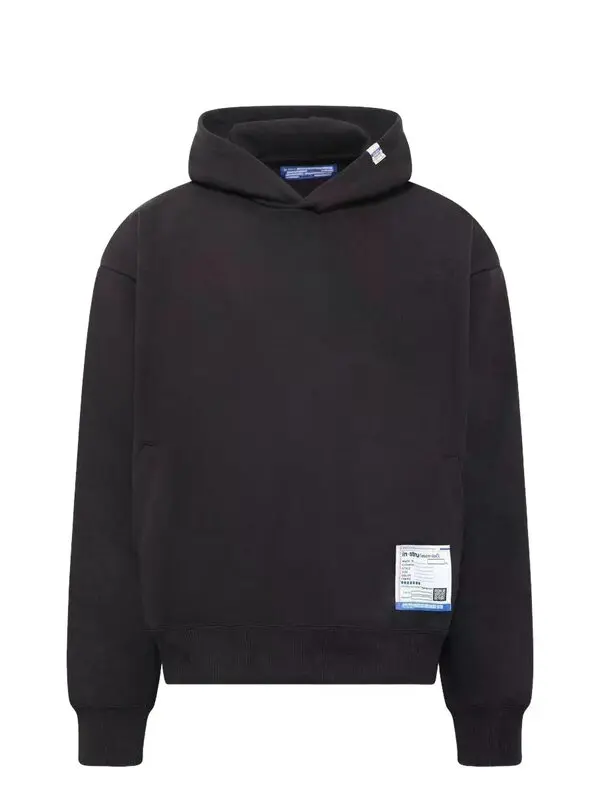 Mihara Yasuhiro Instrumental Logo-patch Hoodie - Black