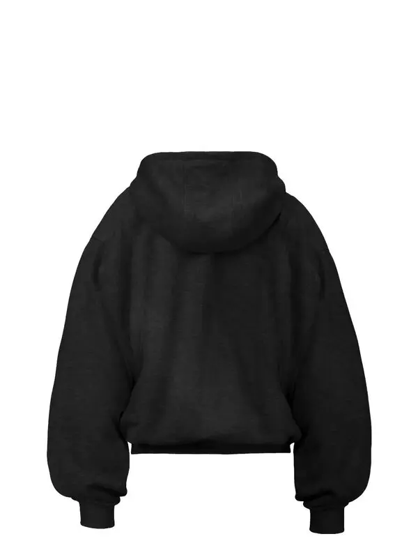 ALMAZ Zip-up Hoodie - Black