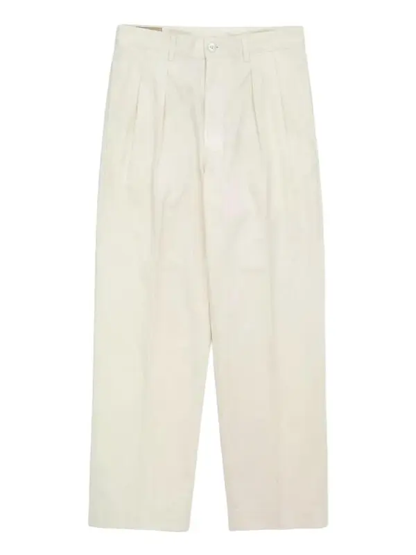 FORTELA New York Pleated Trousers - Neutrals