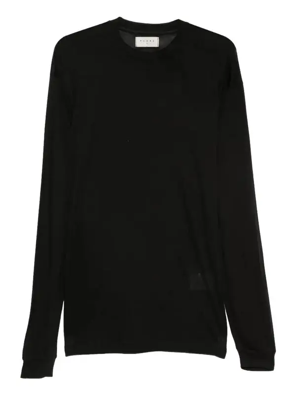 PAURA Long-sleeve T-shirt - Black
