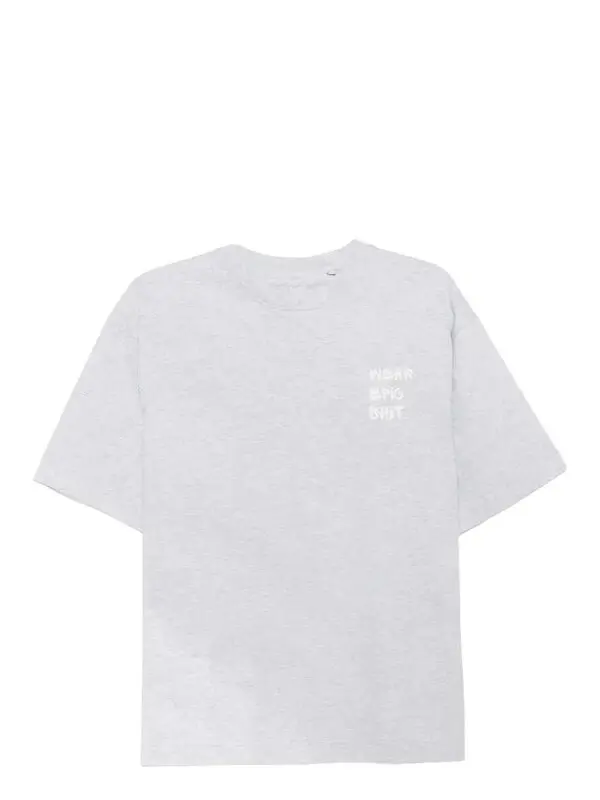GEORGE. George Slogan Print T-shirt - Grey