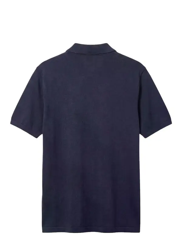 Aspesi Zip-fastening Polo Shirt - Blue