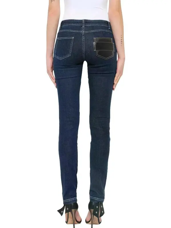 Givenchy Skinny Panelled Jeans - Blue