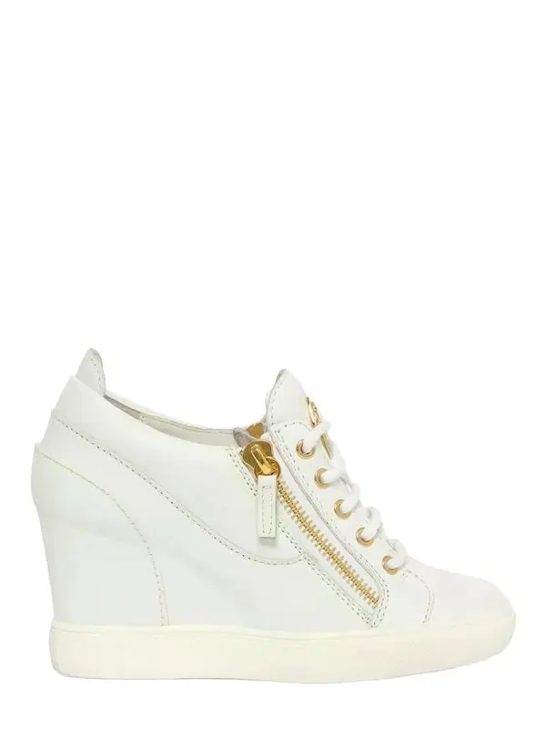 GIUSEPPE ZANOTTI Sonya Wedge Sneakers - White