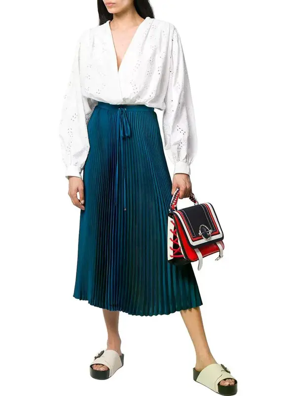 JW Anderson Woven Handle Tote - Blue