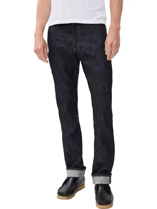 Naked & Famous Denim True Guy" Year Of The Horse Selvedge Jeans - Indigo