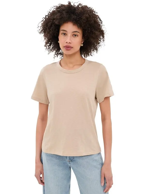 Faherty Brand Sunwashed Essential T-shirt - White