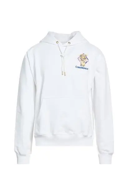 Casablanca Cotton-viscose Sweatshirt - White