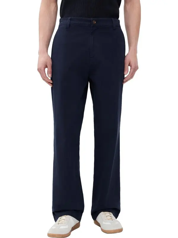 MCTAVISH Stretch Chinos - Dark Blue