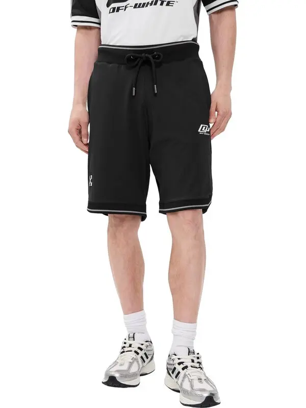 Off-White Team Soccer Shorts - Black