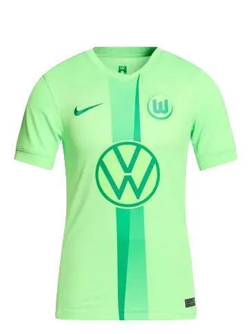 Nike T-shirt Lime Size Polyester - Green