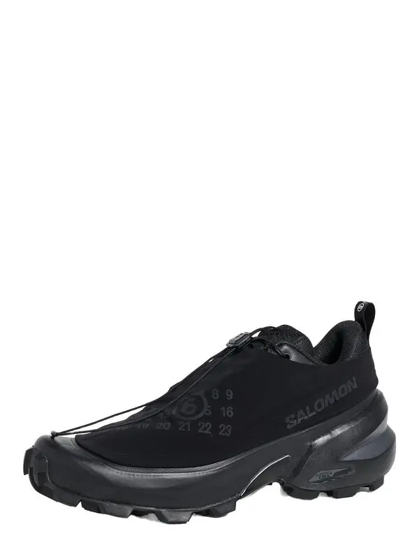 MAISON MARGIELA X Salomon® Cross Sneakers - Black/black/asphalt