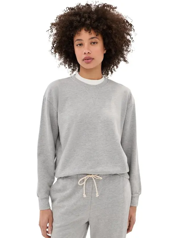 STATE & LAKE Dillon Sweatshirt - Heather Grey
