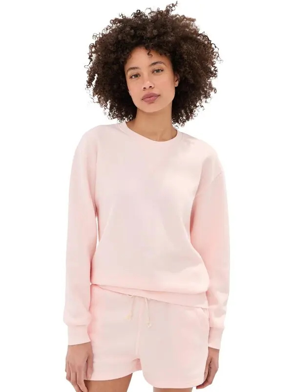 STATE & LAKE Dillon Sweatshirt - Pale Pink