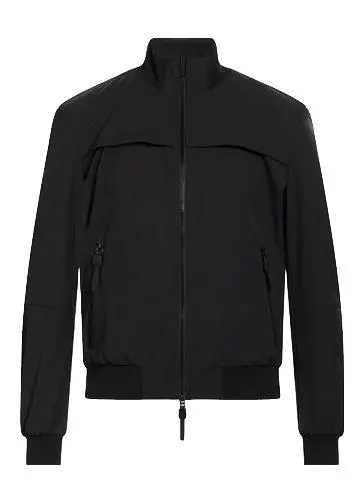 Peuterey Zip-up Jacket In Polyester And Elastane - Black