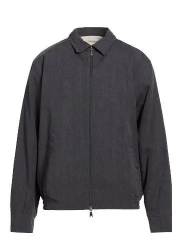 Crossley Harrington Jacket In Linen, Organic Cotton, And Recycled Cotton - Grey