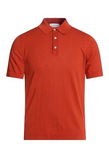 BELLWOOD Polo Shirt Size Cotton - Brick