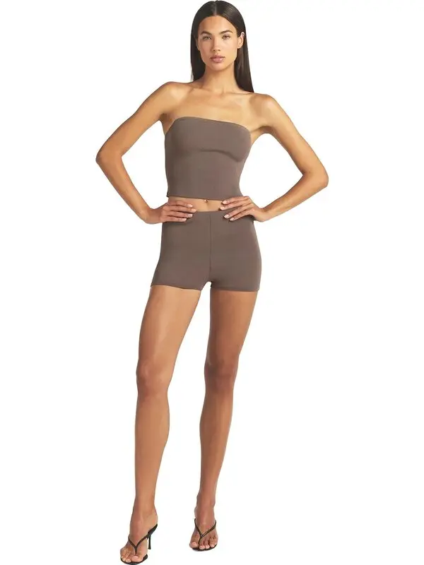 SKIMS Refined Knit Strapless Tube Top - Amethyst