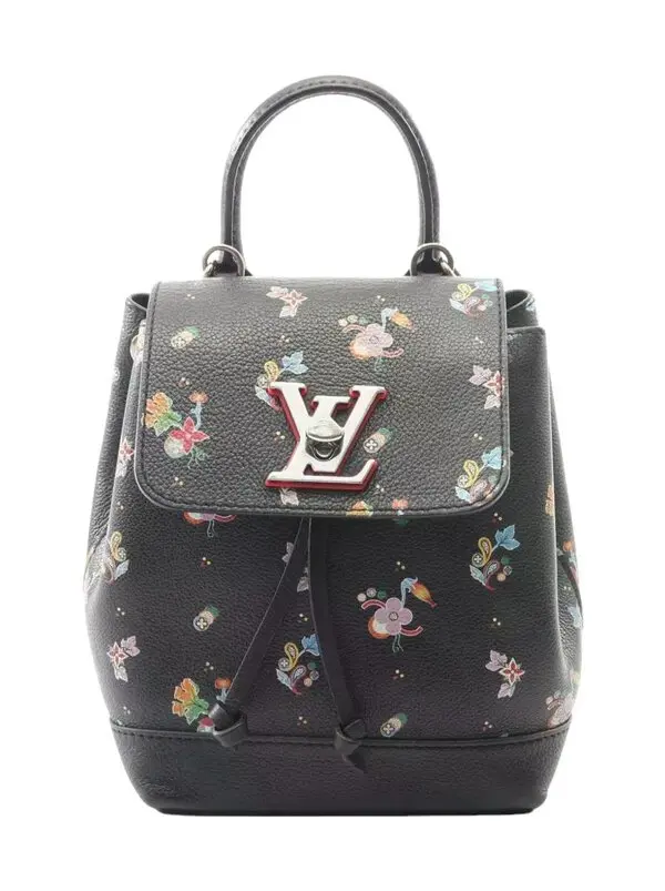 LOUIS VUITTON Lockme Backpack - Black