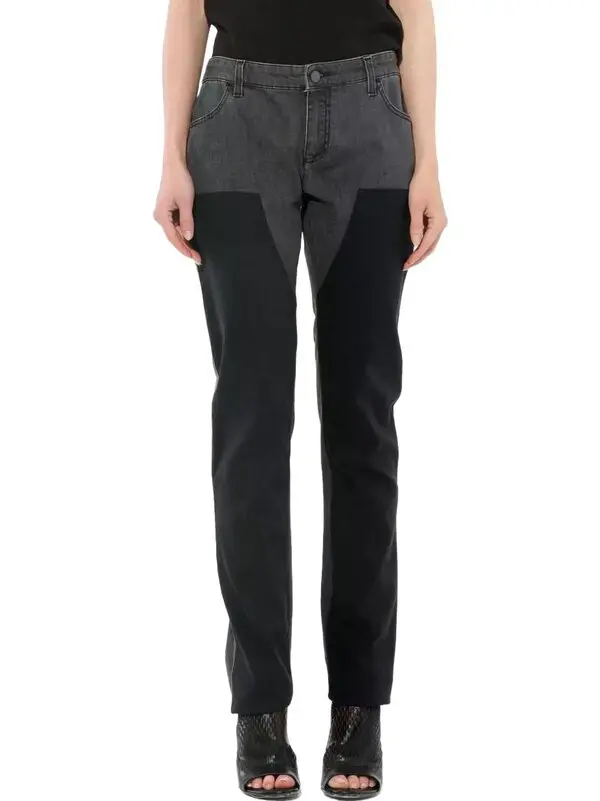 Givenchy Two-tone Panelled Jeans - Grey