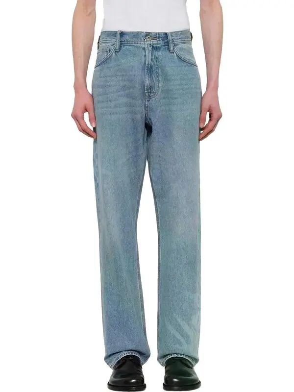 FENG CHEN WANG X Lee Straight-leg Jeans - Blue