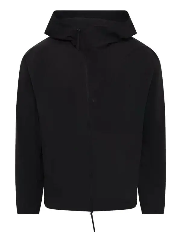 POST ARCHIVE FACTION Zip-up Hooded Jacket - Black