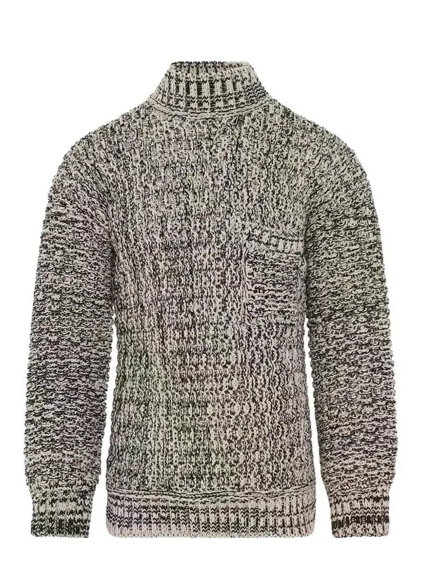 AMBUSH Jacquard Knit Crew Neck Sweater - Neutrals