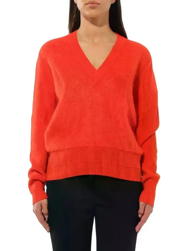 Givenchy V-neck Sweater - Orange