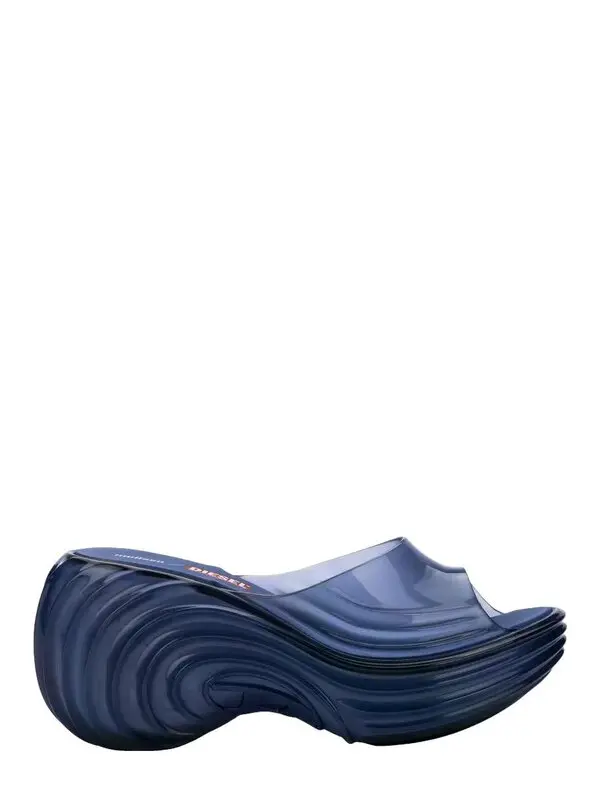 Melissa X Diesel Quantum Platform Sandals - Blue