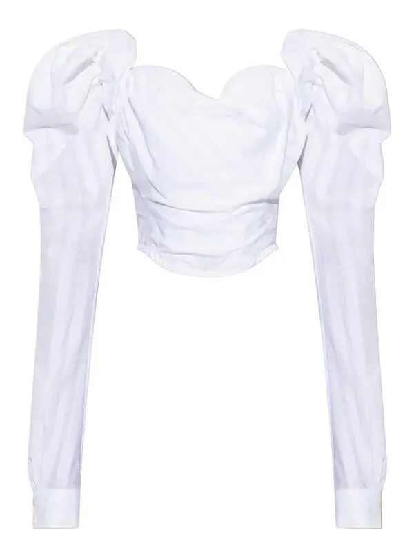 VIVIENNE WESTWOOD Sunday" Cropped Top - White