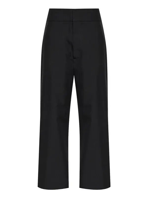 Fear Of God Wool Wide-leg Trousers - Black