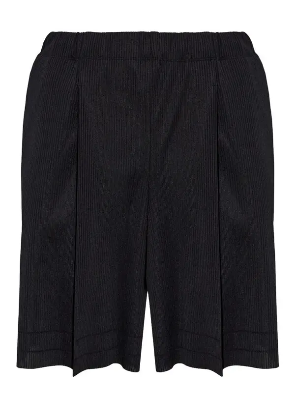 Issey Miyake Pleated Shorts - Black