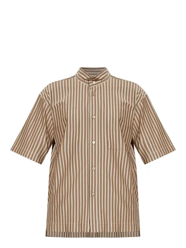Issey Miyake Shirt With Pocket - Beige