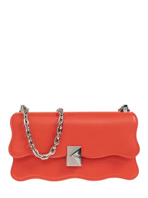 Kate Spade New York Deco Mini Bag With Chain Strap - Red