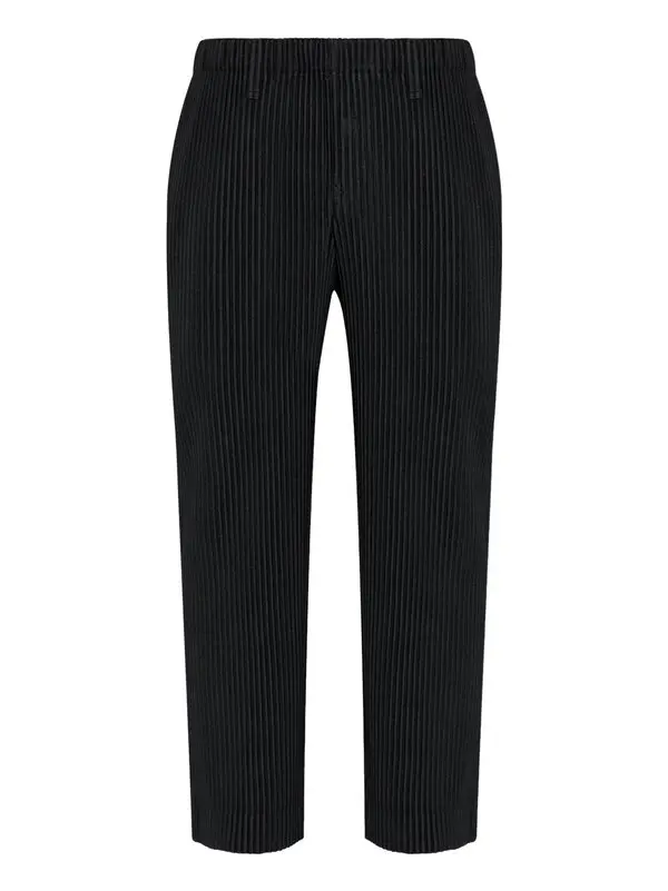 Issey Miyake Pleated Trousers - Black