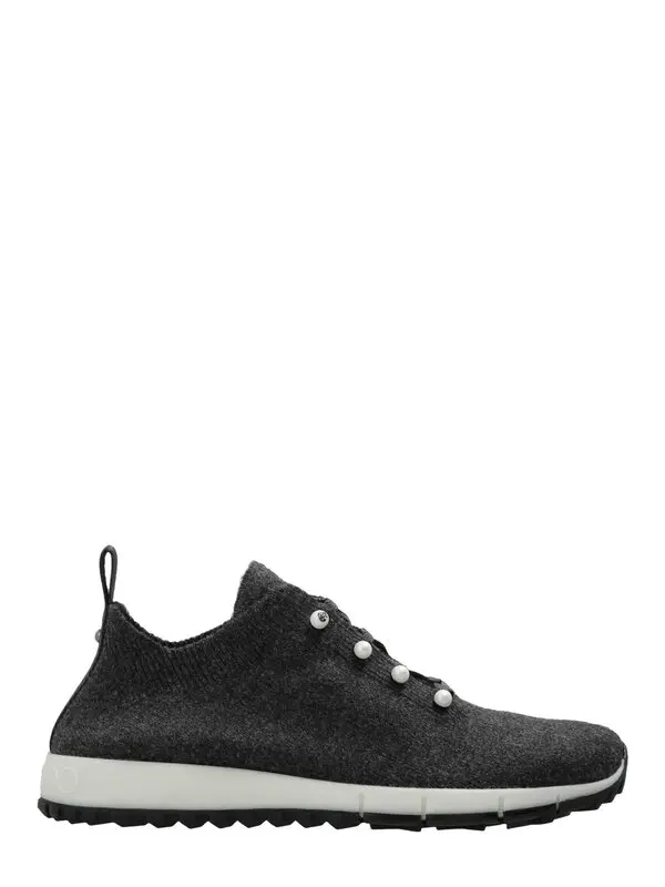 JIMMY CHOO Veles Knit Sneakers - Grey