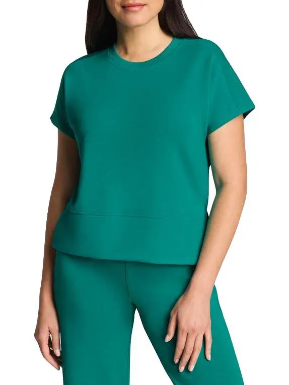 Spanx Air Essentials Crewneck T-shirt - Jade